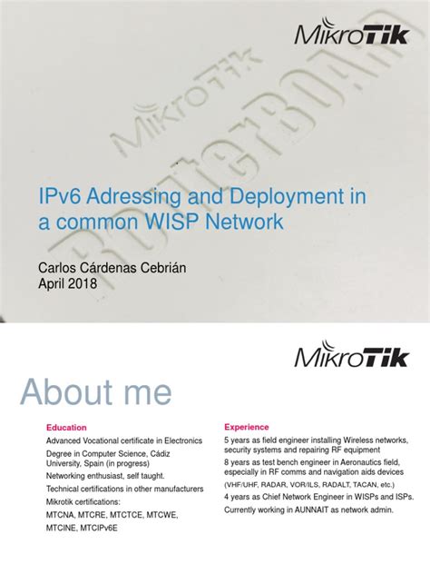 ipv6 addressing and deployment in a common wisp network pdf i pv6 ip address