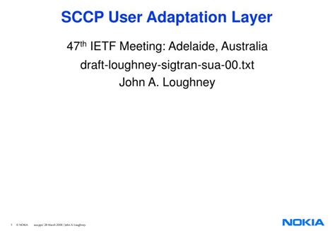 ppt sccp user adaptation layer powerpoint presentation free download id 3421862