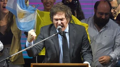 Libertarian Javier Milei To Win Argentina Presidency Defeat Socialism