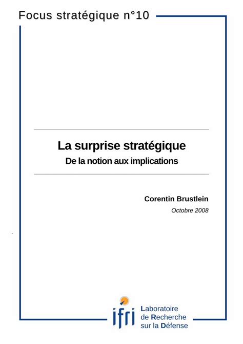 PDF De La Notion Aux Implications Ifri Org PDF File6 Quest Ce