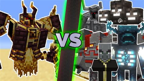 Ignis Vs ALL Minecraft Bosses Battle Minecraft Arena YouTube