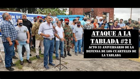 ATAQUE A LA TABLADA 21 Acto Por El 33 Aniversario De La Defensa De