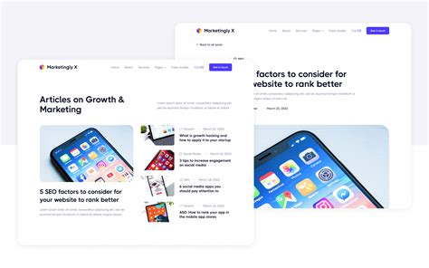 Growth Marketing Agency Webflow Template Marketingly X BRIX Templates