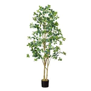 Stylewell Ft Faux Olive Tree In White Pot T The Home Depot