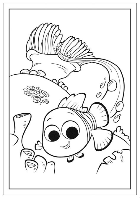 Finding Nemo Colouring Pages In 2024 Finding Nemo Coloring Pages