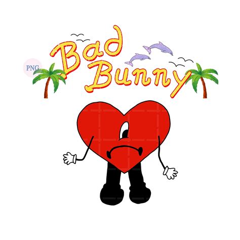 Un Verano Sin Ti Bad Bunny PNG Digital File Bad Bunny PNG El Etsy New