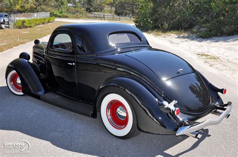 1936 Ford Deluxe 3 Window Coupe Steel Body Hot Rod Stock 6273 For