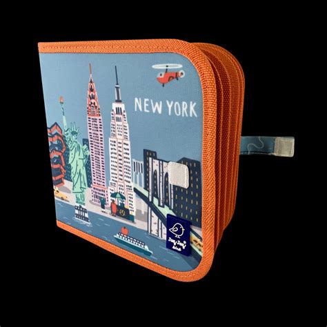 Cahier à craies Cities of Wonder New York Jaq Jaq Bird 8 pages