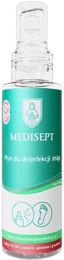 Drobne akcesoria medyczne Medisept Płyn Do Dezynfekcji Stóp 100Ml Mięta