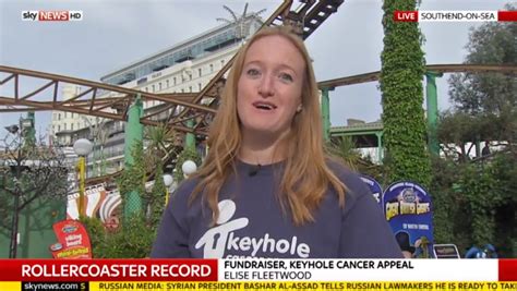 Went Naked On The Rollercoaster In Southend Essex For A Good Cause