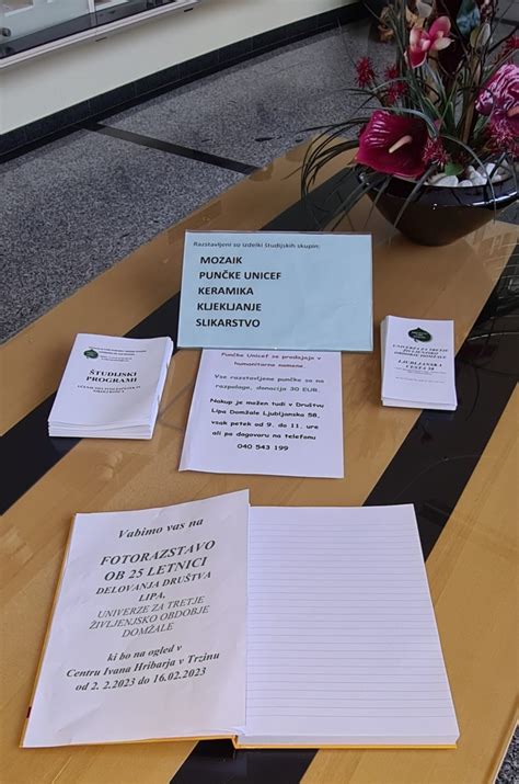 Koledar dogodkov Občina Trzin