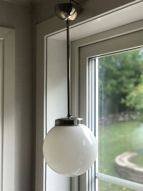 Funkis Art Deco Taklampa Lampa Klotlampa Glas 3 415709253 ᐈ Köp på