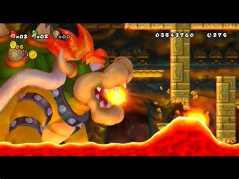 Final Boss Ending New Super Mario Bros Wii Youtube