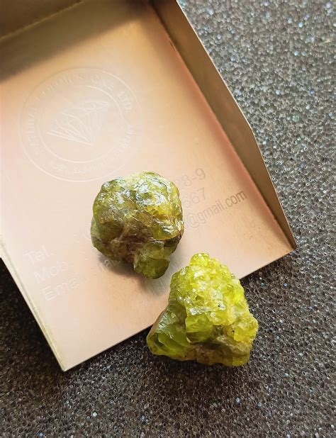 10 Piezas Raw Peridot Gemstone Cristal De Peridoto Piedra Etsy