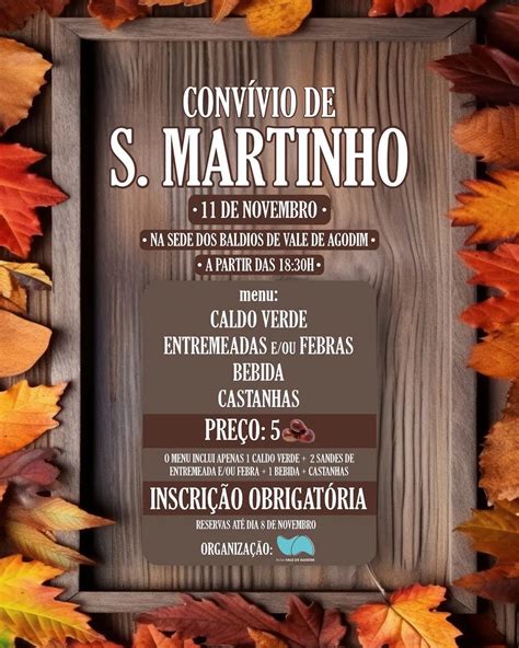 Festa de São Martinho 2025 em Agodim