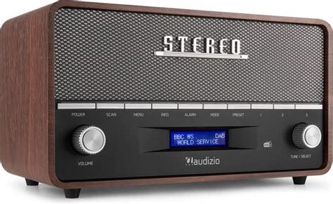 XL DAB Radio Met Bluetooth Model 2023 Retro Radio DAB FM Werkt