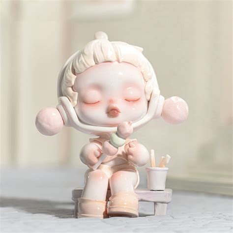 POPMART泡泡玛特 SKULLPANDA温度系列盲盒sp8代潮玩手办玩具摆件 虎窝淘