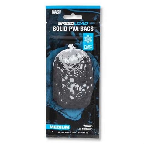 Nash Speedload Solid PVA Bags Fast Melt