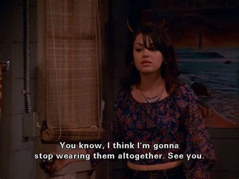 That70sshow Jackieburkhart Stevenhyde Milakunis That 70s Show Mila Kunis Steven