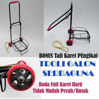 Jual Troli Trolley Lipat Bawa Aqua Galon Gas Belanja Trolly Trolli