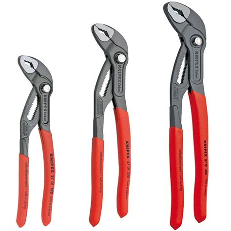 Knipex Piece Cobra Pliers Set Includes And