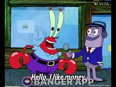 Mr Krabs Sings Past Live Special For Not Uploading In A While Youtube
