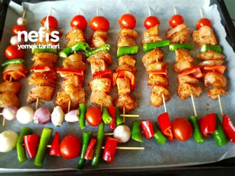Evde Tavuk Şiş Yapımı Nefis Yemek Tarifleri
