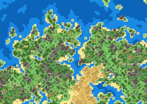 Rpg Maker Overworld Sample Maps