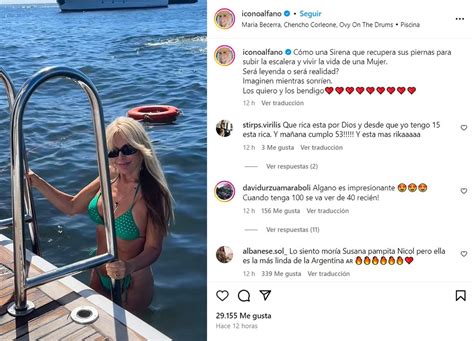 El Video Del Sensual Baile De Graciela Alfano En Bikini En El Mar Y La
