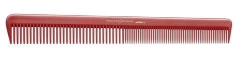 Hercules Sägemann C6 Haarschneidekamm Carbon Rot
