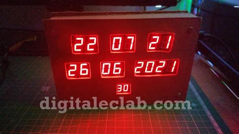 Arduino Digital Clock Using 7 Segment Display 4 Steps Instructables