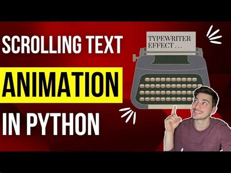 How To Animate Scrolling Text In Python Pygame Typewriter Style Text