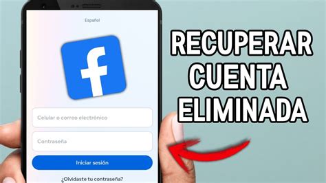 Como Recuperar Cuenta ELIMINADA De Facebook Desde El Celular 2024 YouTube