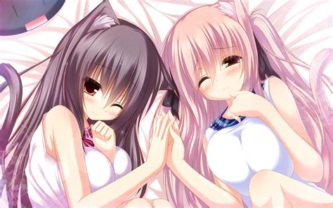 Anime Neko Wallpapers WallpaperSafari