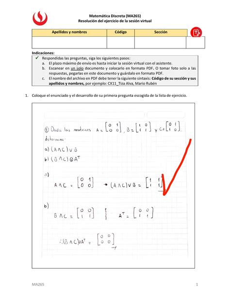 AAD Semana 1 Matematica Discreta MA265 1 Matemtica Discreta