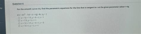 [solved] for the smooth curve r t find th