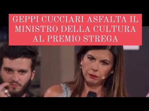 Premio Strega Geppi Cucciari Asfalta Il Ministro Della Cultura