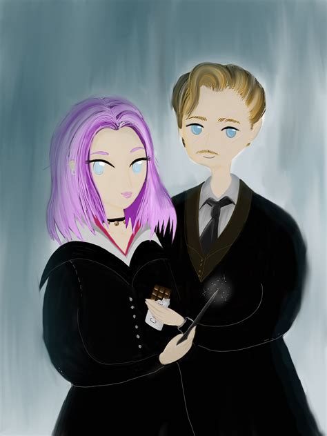 Nymphadora Tonks Y Remus Lupin By LunaValkyr Harry Potter Fan Art