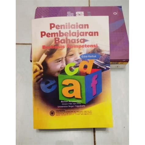 Jual Buku Penilaian Pembelajaran Bahasa Berbasis Kompetensi Shopee