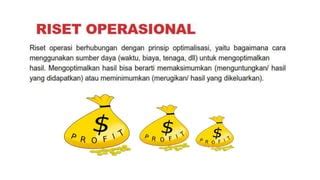 Pengenalan Riset Operasi Pptx
