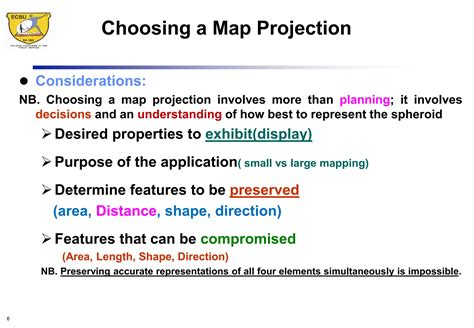 gis lecture 3 map projetion and coordinate system ppt