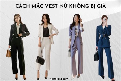 Cập nhật hơn 53 về mặc áo vest nữ đúng cách hay nhất f5 fashion