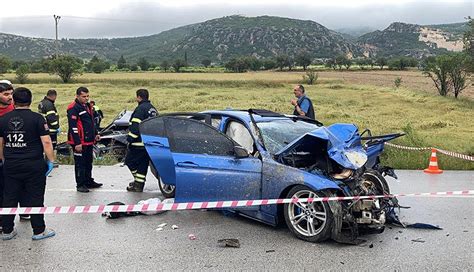 Burdurda korkunç kaza 5 ölü 5 yaralı GÜNCEL