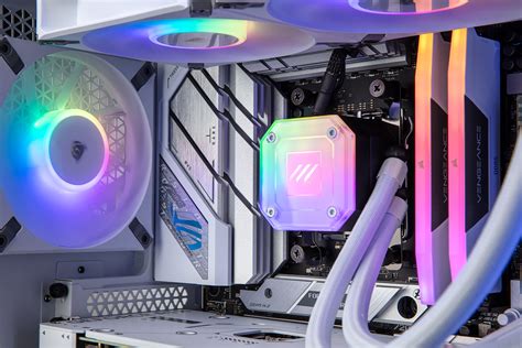 White Gaming Pc Core R X Rtx White Gaming Pcs