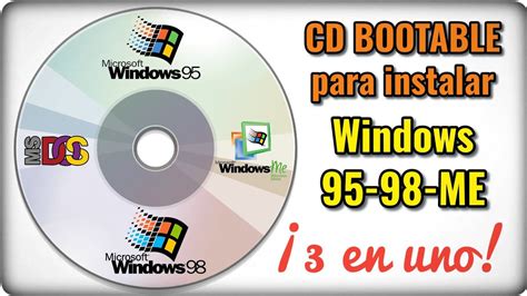 Cómo crear un CD bootable 3 EN UNO para arrancar un PC e instalar