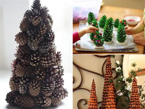 Reina sexo montaje decoracion con piñas para navidad Si El camarero
