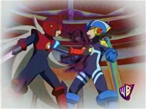 Dark Protoman Vs Lan Megaman Megaman Nt Warrior Photo