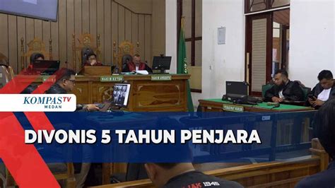 Tersangkut Korupsi Mantan Panglima GAM Wilayah Sabang Divonis 5 Tahun