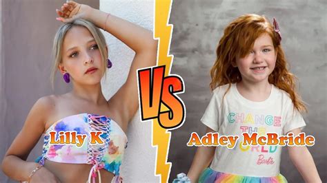 Adley Mcbride A For Adley Vs Lilly K Transformation New Stars From