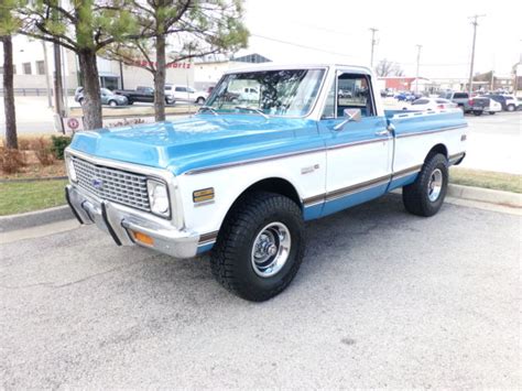 1972 Chevrolet Super Cheyenne C10 K10 Swb 4x4 Other Trucks Classic